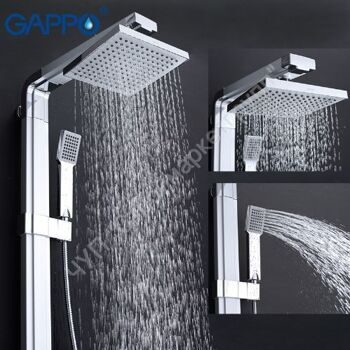 Душевая система Gappo G2401 матовый/хром